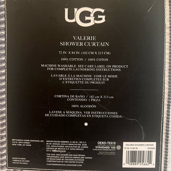 UGG | Bath | Ugg Valerie Shower Curtain | Poshmark